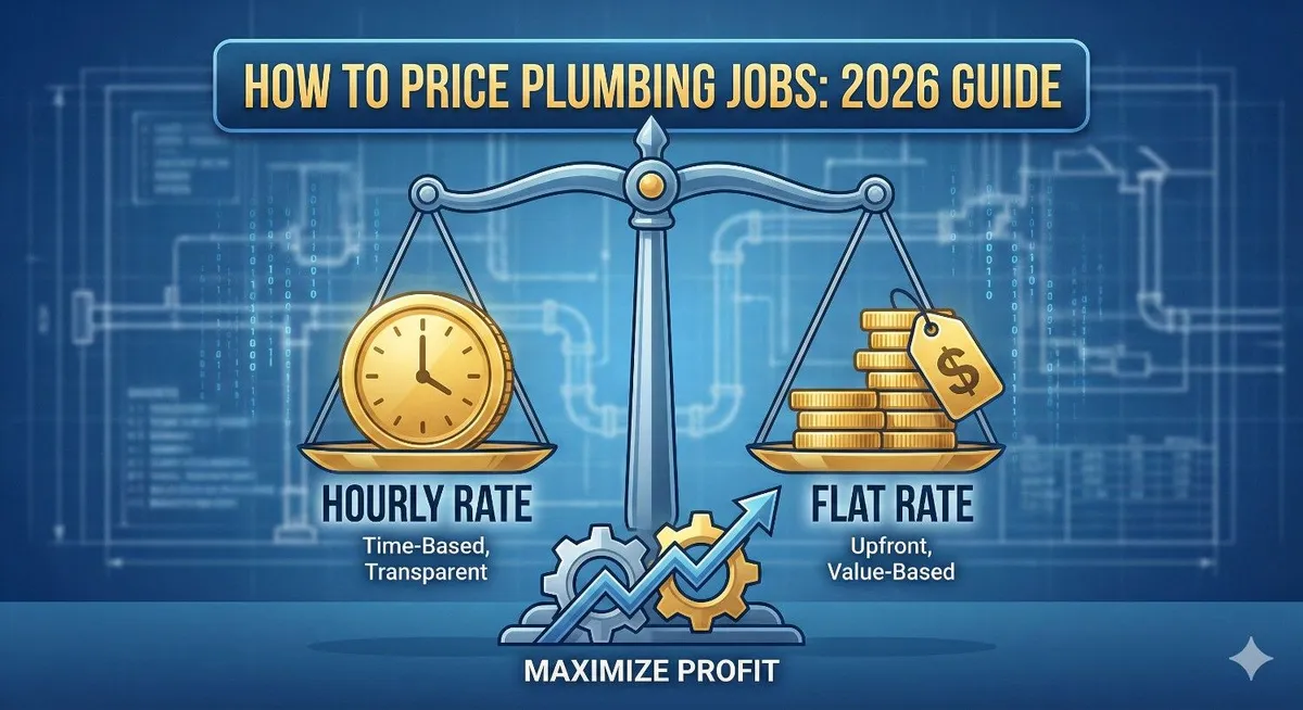 Flat Rate vs. Hourly Plumbing Pricing: The 2026 Profitability Guide